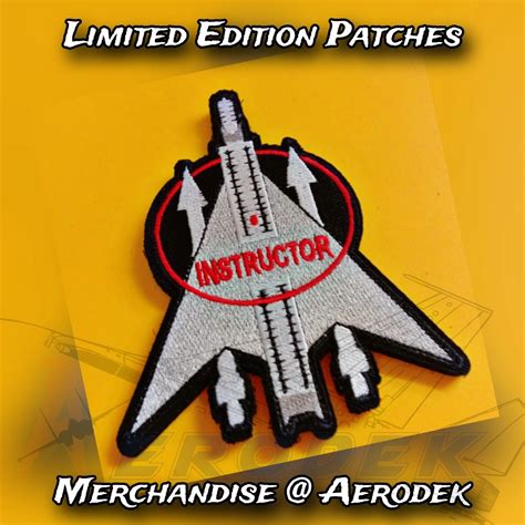 Test Pilot Instructor Patch Limited Edition