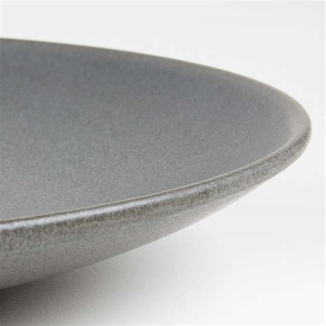 Craft Charcoal Grey Coupe Dinner Plates Set Of 8 Reviews Crate