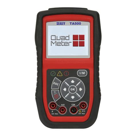 Sealey Ta500 Manual Pdf Download Manualslib