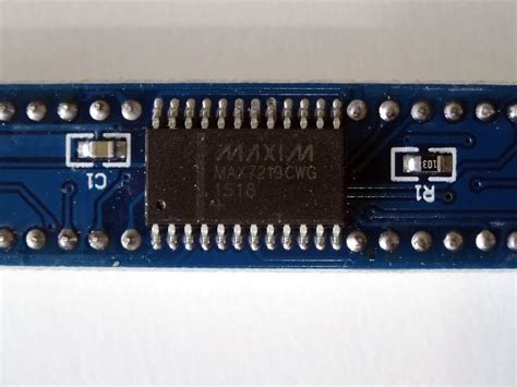 Arduino Nano And Visuino 7 Segment Display Clock With Max7219 And
