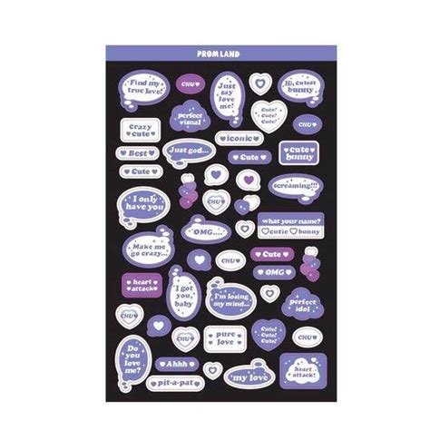 Kstuffind Stiker Tulis Dialog Bahasa Inggris Warna Warni Sticker Diy