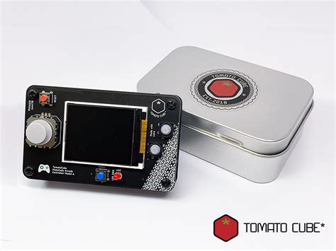 TomatoCube MakeCode Arcade Console Tomato Cube
