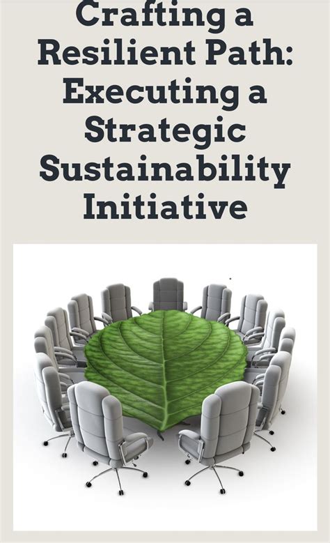 Crafting A Resilient Path Executing A Strategic Sustainability