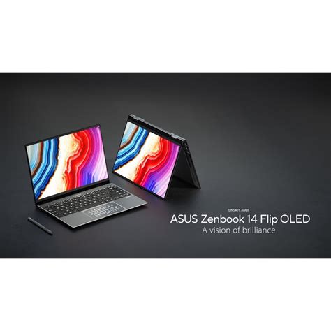 Jual ASUS Zenbook 14 Flip OLED UN5401QA RYZEN 9-5900HX 16GB 1TB W11 OHS ...