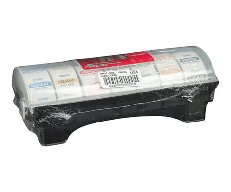 Sysco Classic Kit Label 7 Day Daily Removable Label Food Rotation Labeling Kit