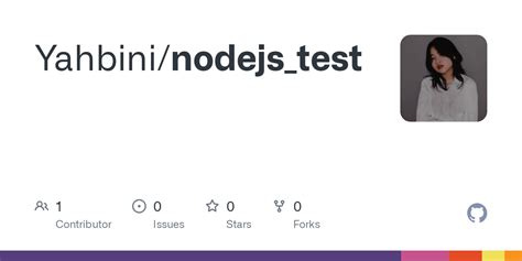 Github Yahbininodejstest