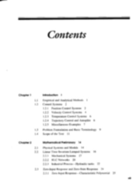 Solution Analog And Digital Control System Design Transfer Function