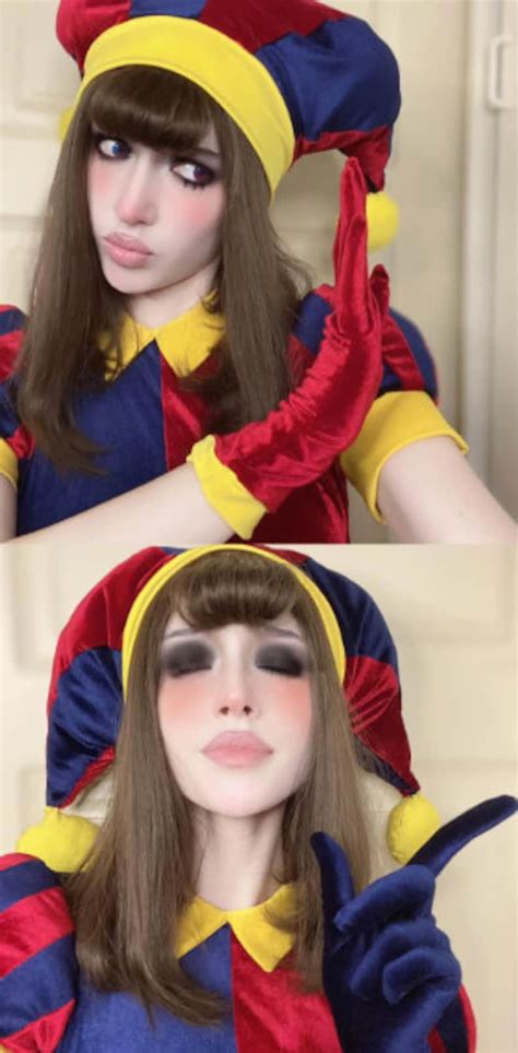 Pomni Cosplay Kostüm Set Bequemer Hut Jacke Jogger Etsy Österreich