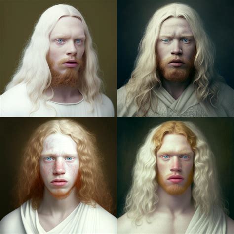 Albino Jesus With Downs Syndrome Rredscarepod