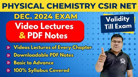 CSIR NET JRF Chemical Science H Gaur Classes
