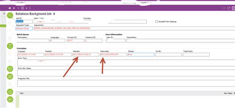 bacgground job execution time more over ifs community