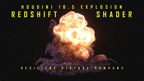 Houdini 18.5 Explosion - REDSHIFT Shader - YouTube