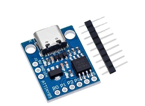 Attiny85 Blue Pcb Development Board Tempero Systems Shopping