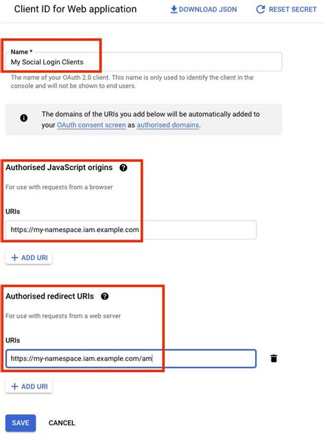 configuring social authentication in cdk setup forgerock community