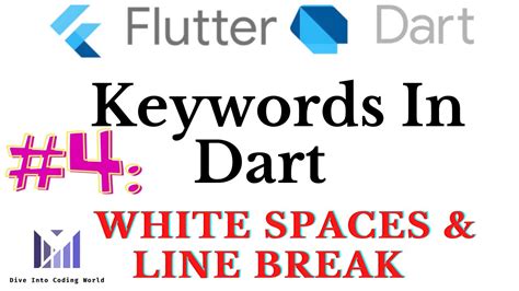 4 Dart Terminologies Dart For Flutter Keywords In Dart Youtube