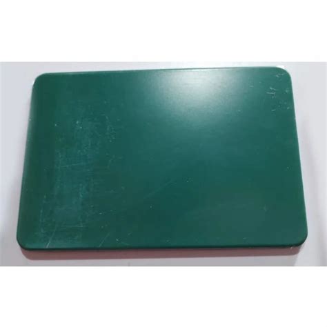 Plain Acp Green Aluminum Composite Panel Sheet Thickness 6 Mm At