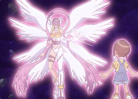 Angewomon（una Criatura Ficticia Que Aparece En La Serie Digimon）baidu