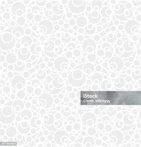 라운드 모양 거품 현대 반복 원활한 텍스처 트레이 서 리와 배경 템플릿 벡터 일러스트입니다 바다에 대한 스톡 벡터 아트 및 기타 이미지 Istock