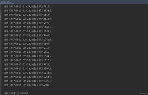 用python实现不同格式文件的可视化综合案例逐步手撕解析2011年2月销售数据jsontxt Csdn博客
