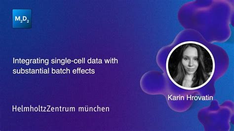 Karin Hrovatin On Linkedin Integrating Single Cell Data With Substantial Batch Effects Karin