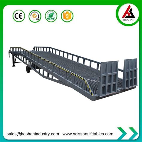 12 Ton Mobile Loading Dock Equipment Warehouse Loading Dock Hydraulic Ramp