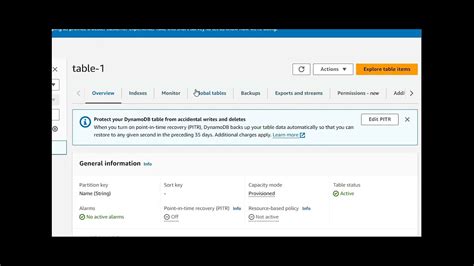 Dynamodb Lab Hands On Dynamodb Table Creation And Deletion Dynamodb