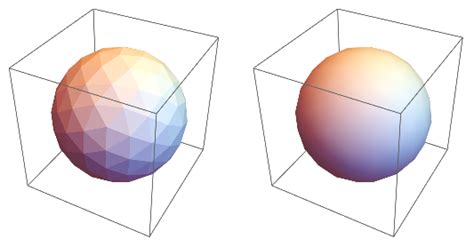 Graphics D Polygon Mesh Compute Vertex Normals For Smooth Shading Mathematica Stack Exchange