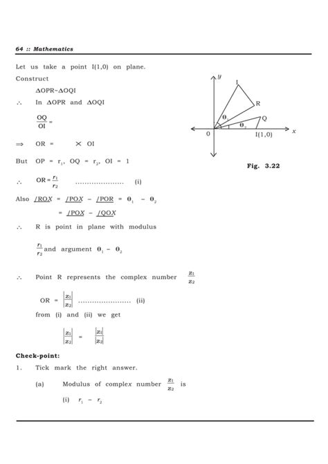 Modulus And Argand Diagram Pdf