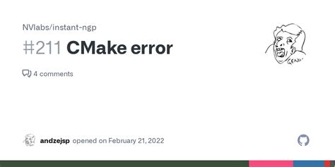 CMake Error Issue NVlabs Instant Ngp GitHub