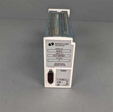 Spacelabs 91517 Co2 Capnography Etco2 Ultraview Module With Warranty £