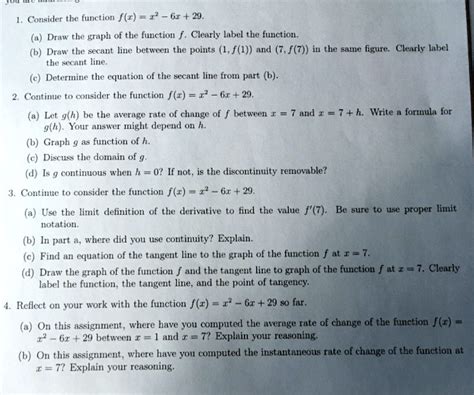 solved consider the function f c âˆšr draw the graph of the