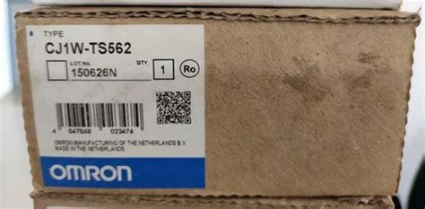 Omron Rtd Input Module Cj1w Ts562 At Rs 10000 In Chennai Id 2850970809212