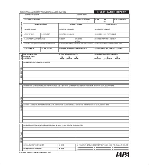 28 Investigation Report Templates Docs Apple Pages Pdf Ms Word