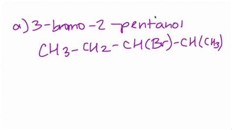 2 Pentanol Structural Formula