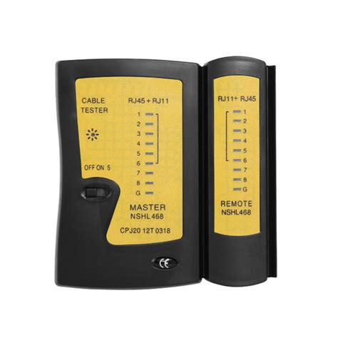 Jual Network Cable Tester Rj45 Ethernet Cable Tester Lan Test Tool For Cat5 Cat6 Cat7 8p 6p Lan