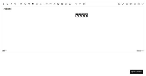 Md Editor V Codesandbox