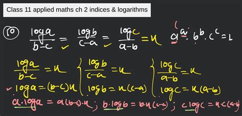 Class 11 Applied Maths Ch 2 Indices And Logarithms Filo Class 11 Applied Maths Ch 2 Indices And Logarithms Filo