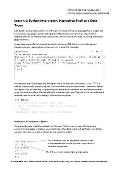 Python Fundamentals A Unit Of Work For Teachers By Sanjin Dedic TPT
