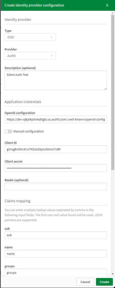 Silent Auth Using Qlik Embed And Oauth Qlik Community 2451292