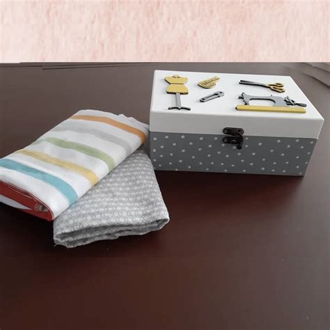 قیمت و مشخصات جعبه ابزار خیاطی مدل رادوین زیراکو