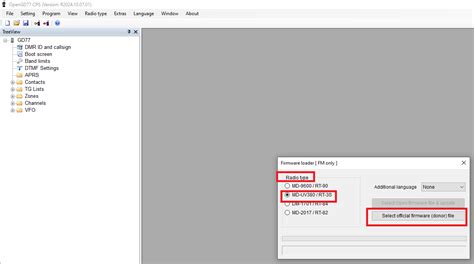 opengd77 firmware and cps