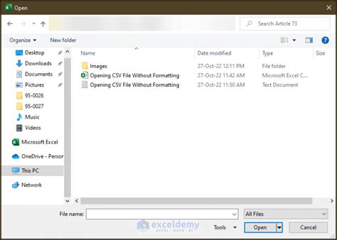 Open Csv File In Excel Without Formatting 2 Easy Ways