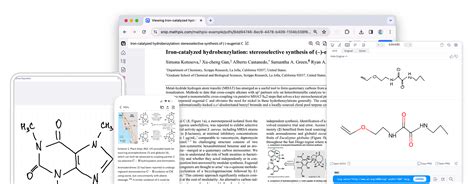 Mathpix For Chemistry