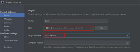 intellj spring boot jdk변경 방법