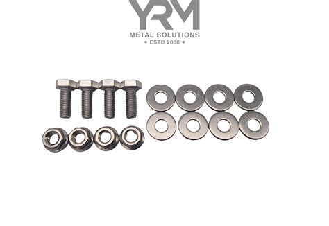 Ss A4 80 Bump Stop To Chassis Fixing Kit Front Or Rear Lr Defender