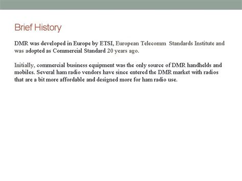 digital mobile radio the very basics john miklor