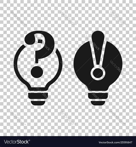 Problem Solution Icon In Transparent Style Light Vector Image