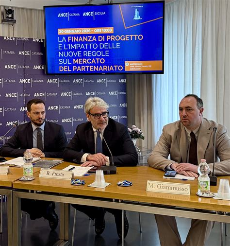 Ance Regole E Tempi Certi Per Il Partenariato Pubblico Privato Nuovi