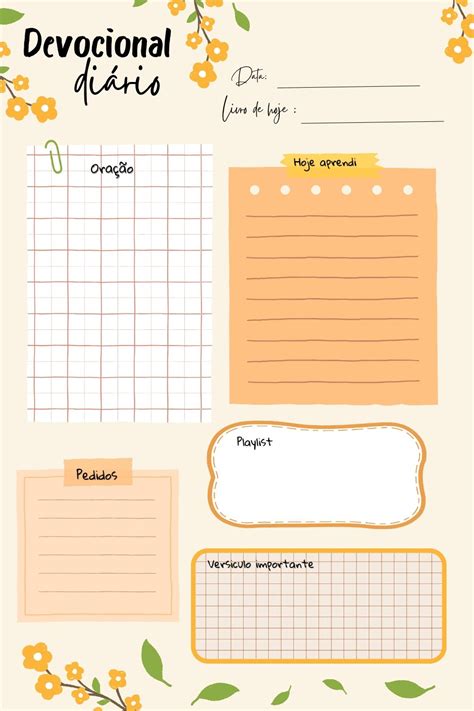 Diario Devocional Para Imprimir Cuaderno Devocional Artofit