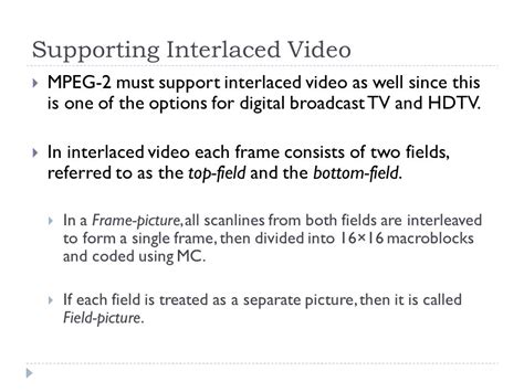 MPEG Video Coding MPEG Administrative Issues Draft Of Final Report Is Due On